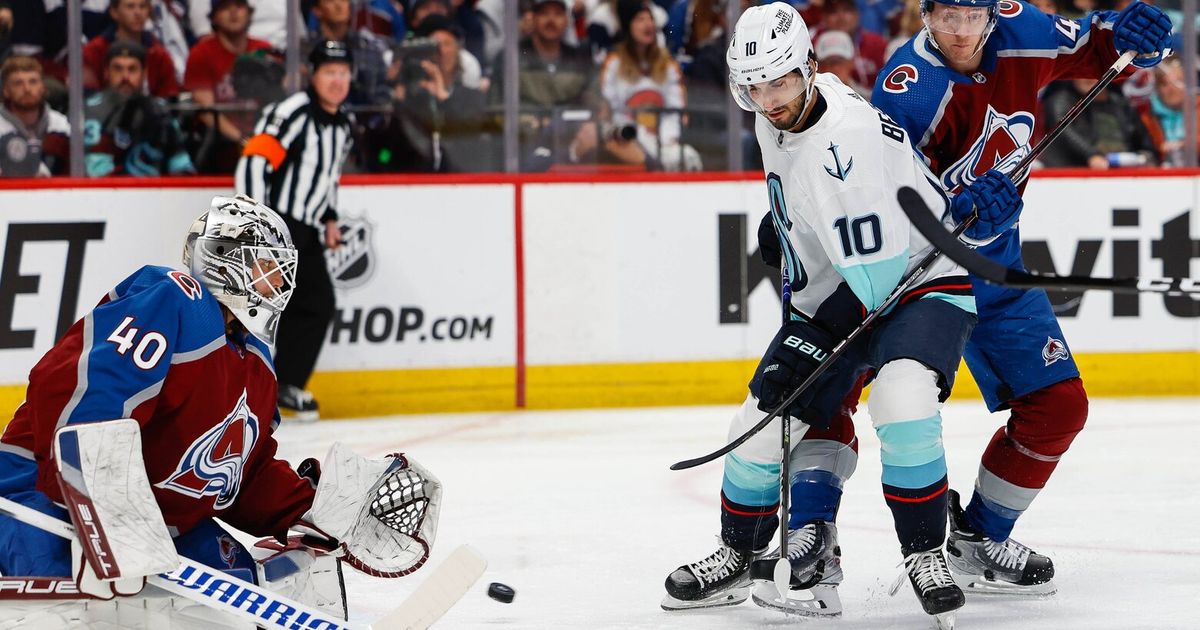 Kraken notes: Top-scoring line of Jared McCann, Matty Beniers and ...