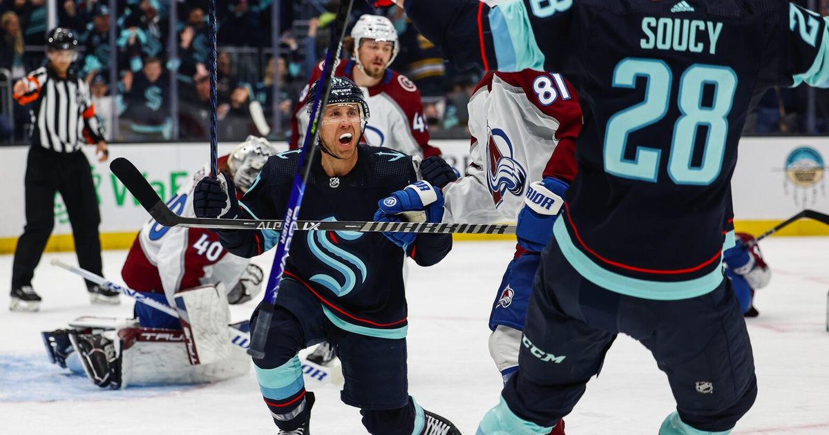 Kraken’s Jaden Schwartz scores cathartic first home playoff goal | The ...