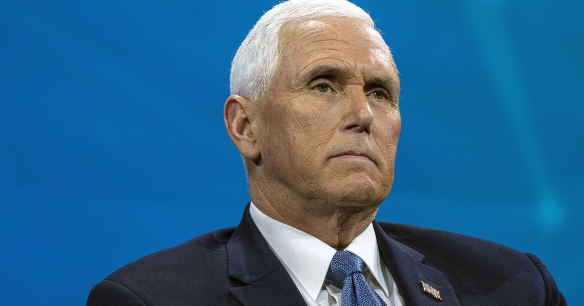 Campaign, interrupted: Pence may run, but he can’t hide from Trump’s ...
