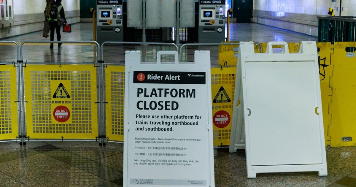 What to know about light-rail disruptions in Seattle | The Seattle Times