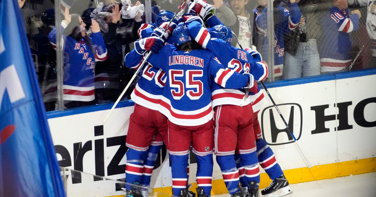 Kreider helps Rangers beat Devils 5-2 to force Game 7 | The Seattle Times