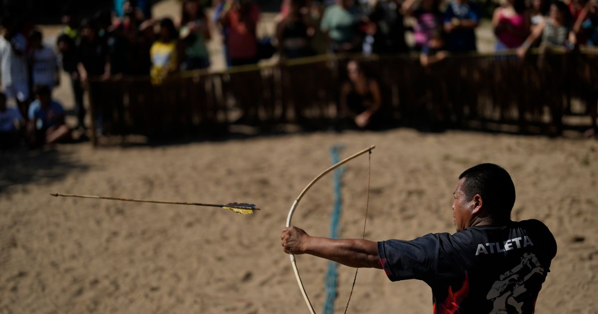 Indigenous competitors celebrate culture and sport in Brazil | The ...