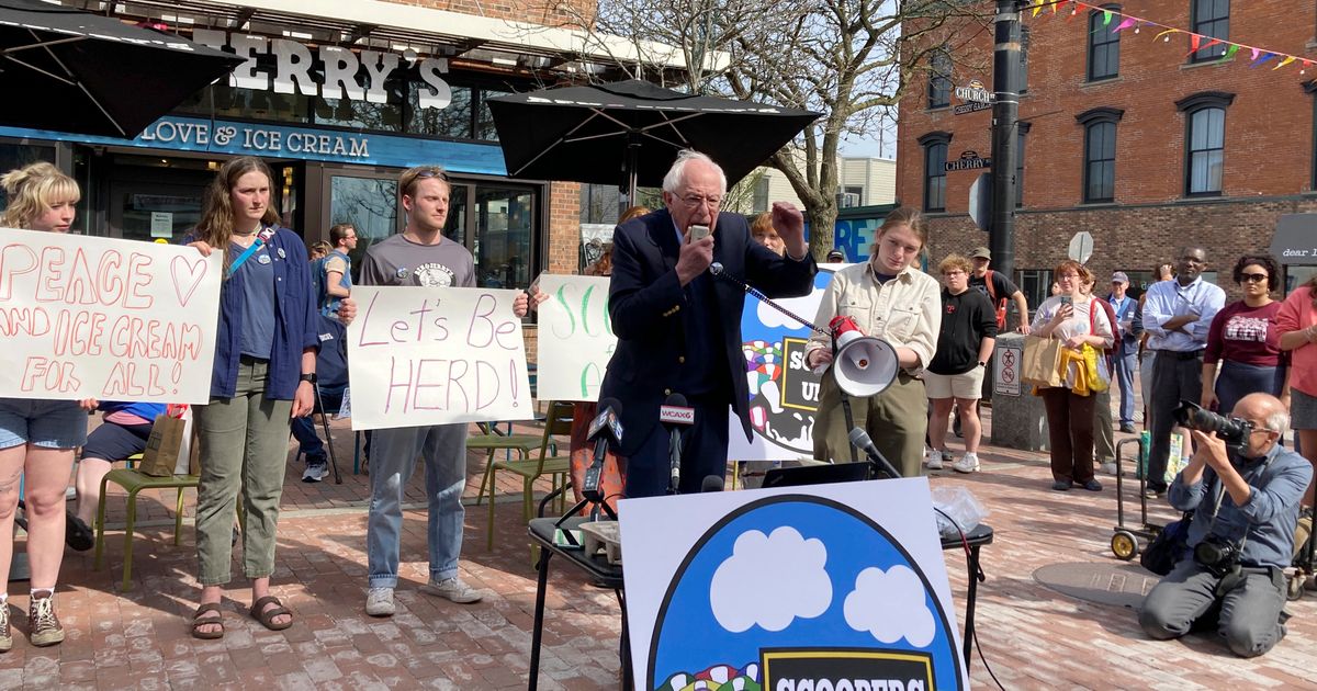 Sanders praises shop workers, Ben & Jerry’s on union effort | The ...