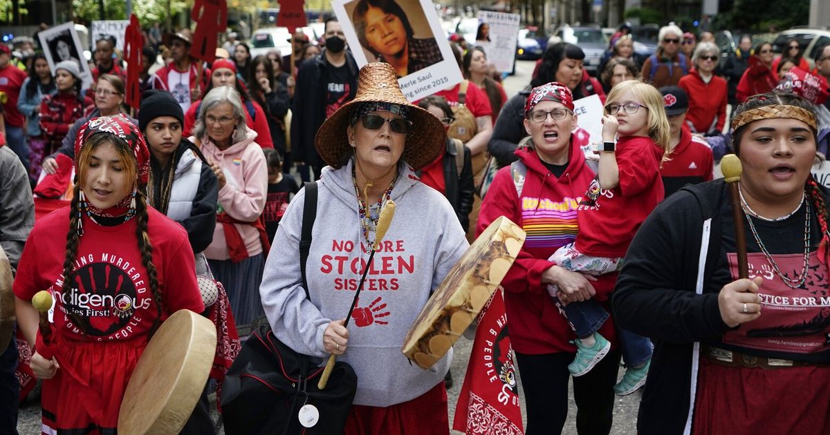 Seattle march spotlights missing, slain Indigenous people | The Seattle ...