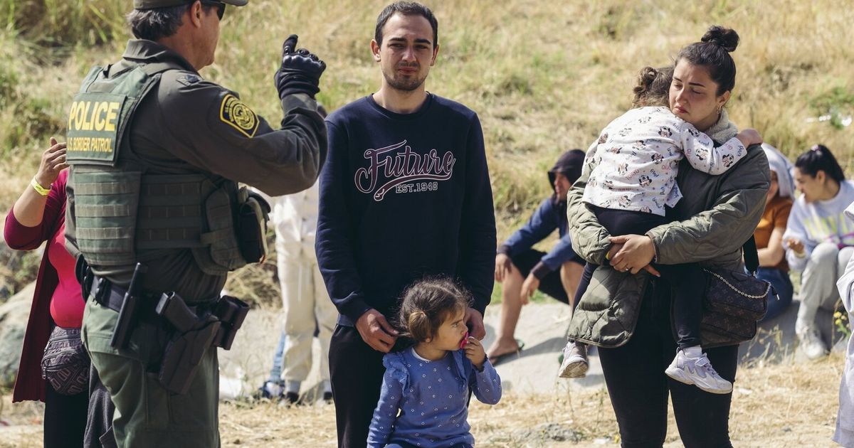 Number of migrants fell 50% at US southern border after immigration ...