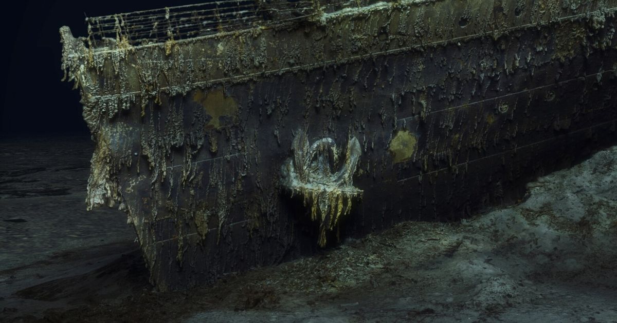 First full-size 3D scan of Titanic shows shipwreck in new light | The ...