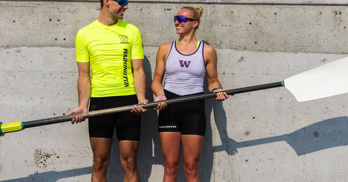 Husky senior rowers McKenna Bryant, Max Heid seek a final special ...