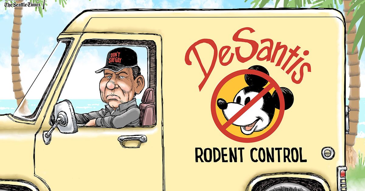 DeSantis picks a fight with Mickey Mouse | The Seattle Times
