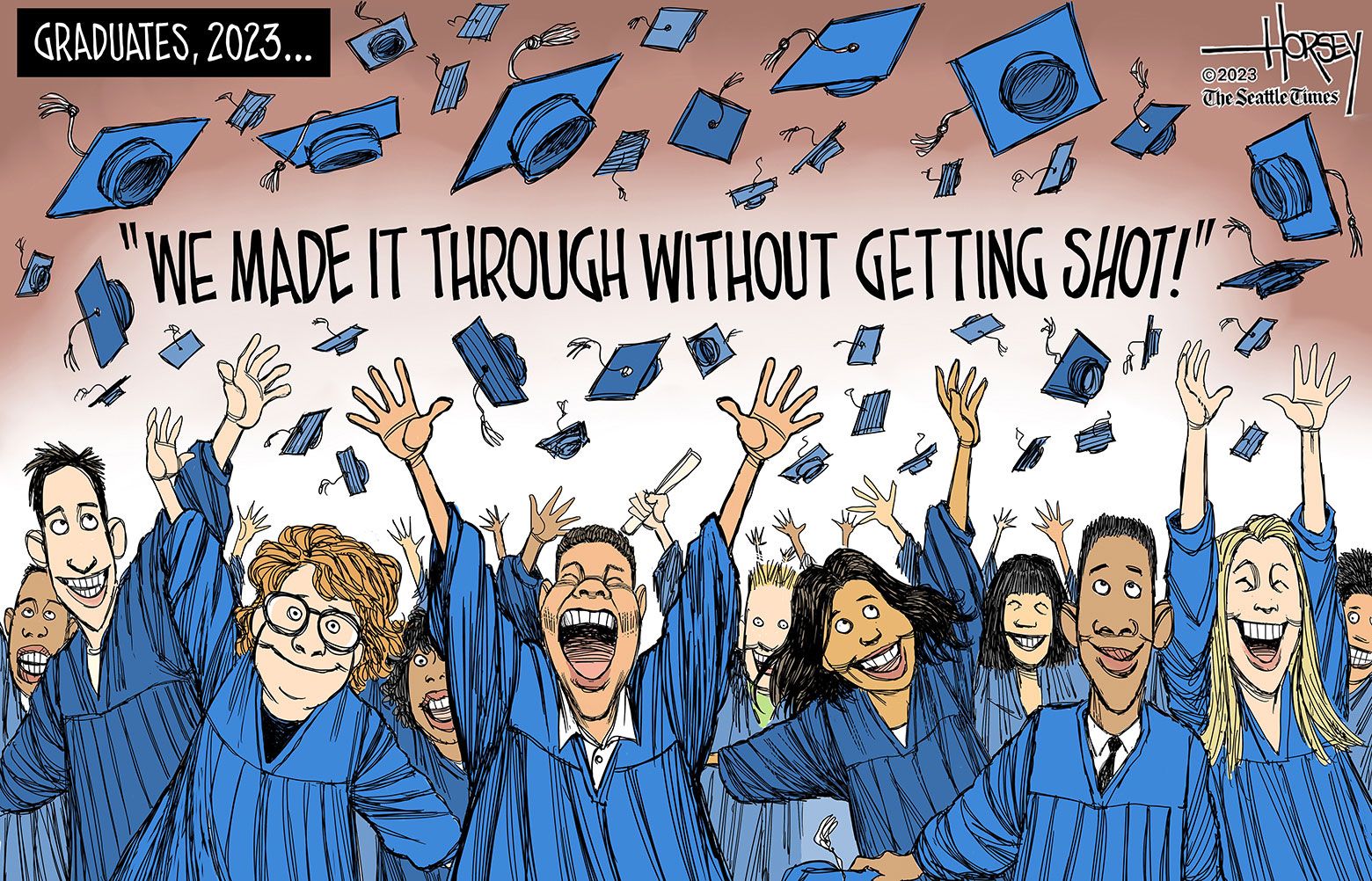 High School Graduation Cartoon