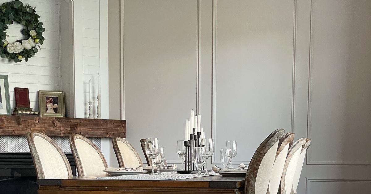 The right frame: A DIY guide to creating box molding for your walls ...