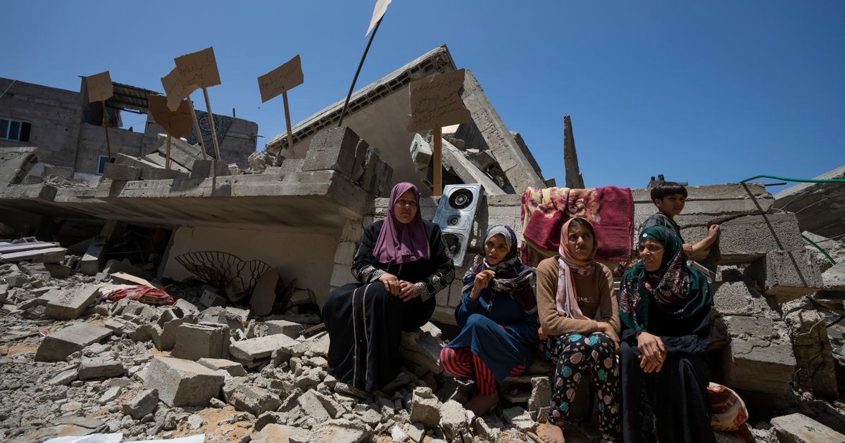 Family with disabled children among hundreds of Gaza’s homeless after ...