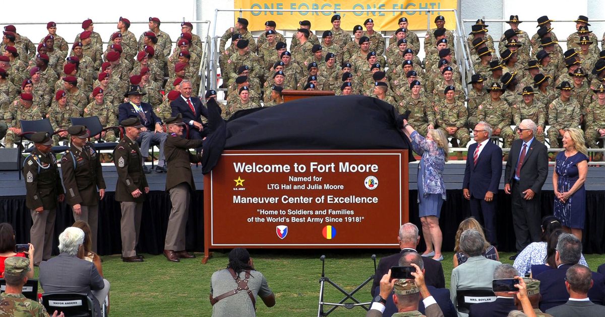 Army officially designates Fort Moore, dropping Confederate name ... Army officially designates Fort Moore, dropping Confederate name ...