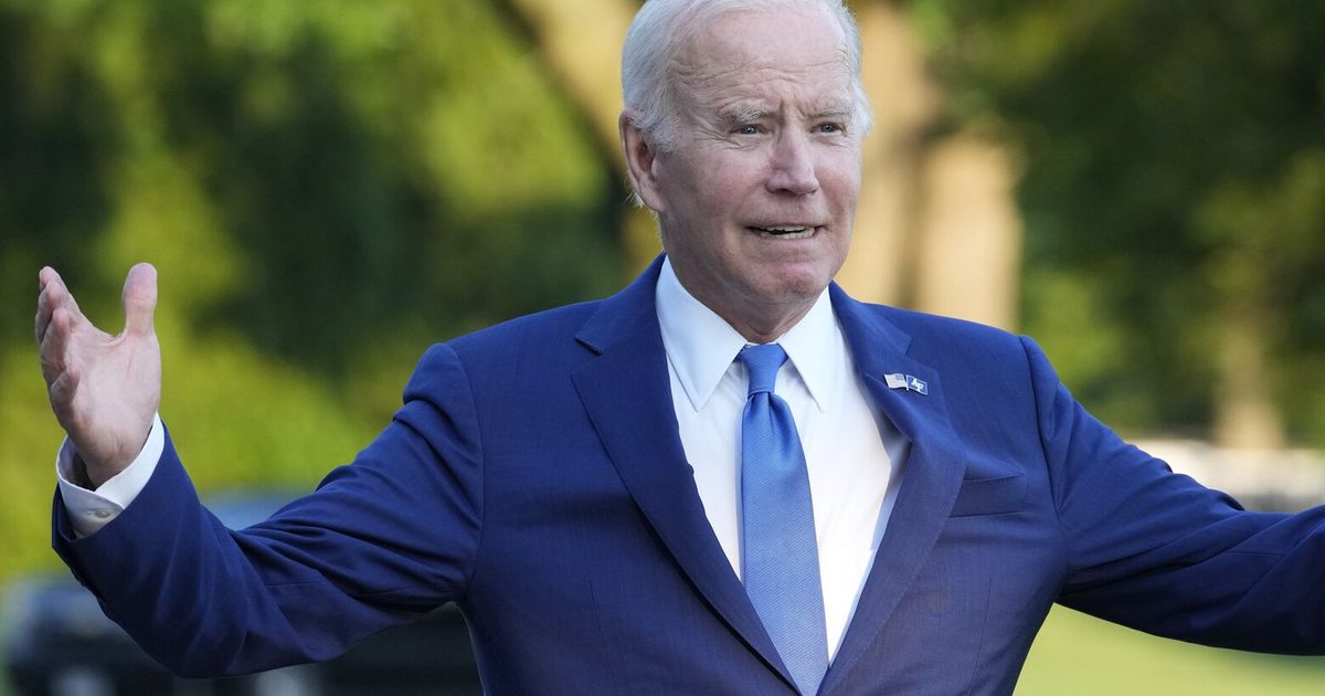 Biden celebrates a ‘crisis averted’ in Oval Office address on ...