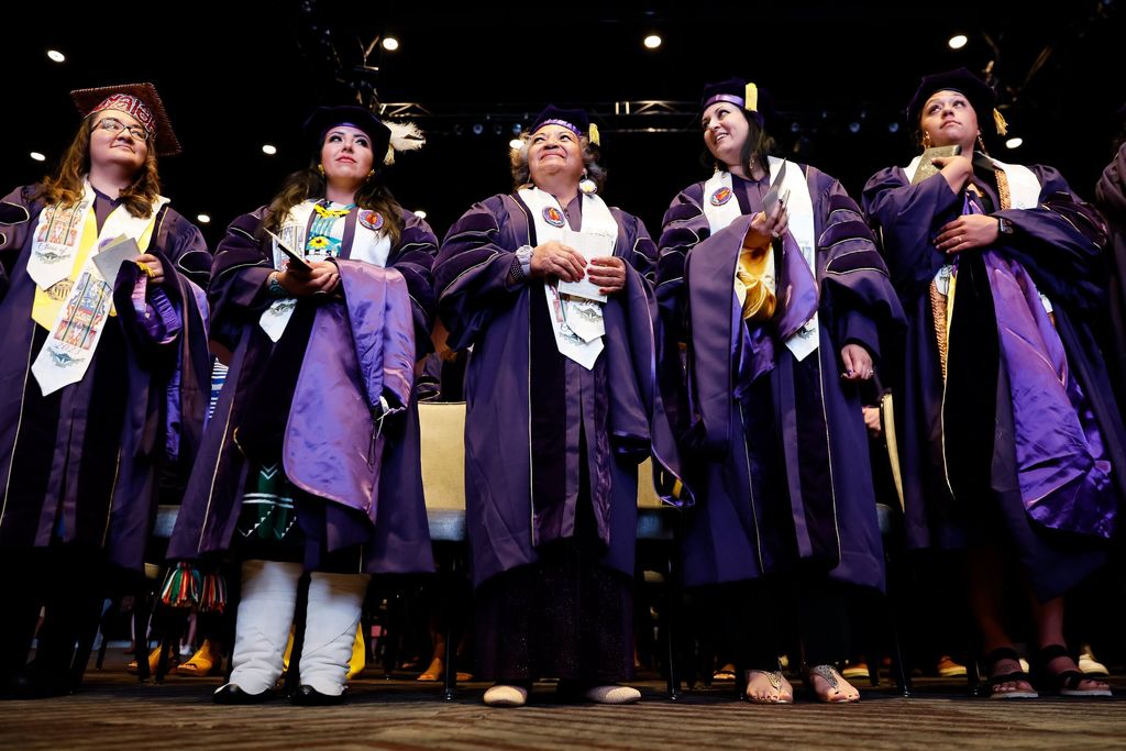 A ‘sisterhood’ graduates with new doctorates in Indigenous-centered ...