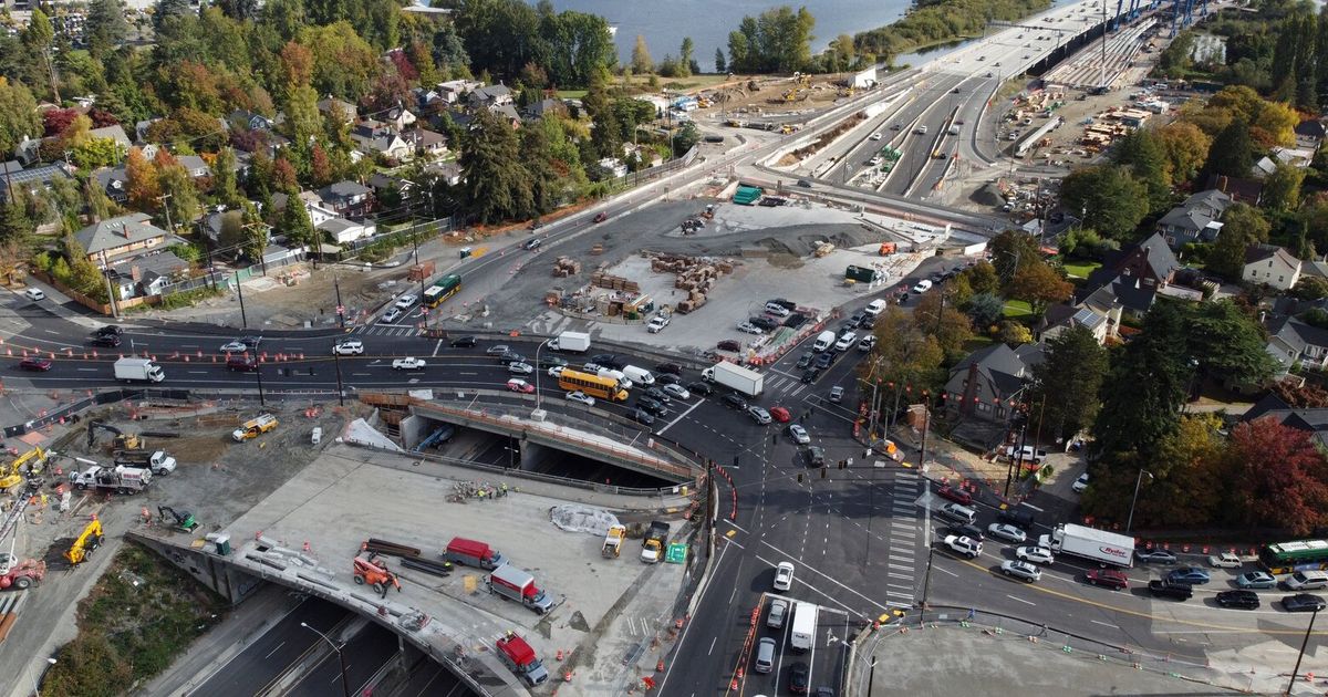 Highway 520 lid work blocks Montlake Boulevard this weekend | The ...