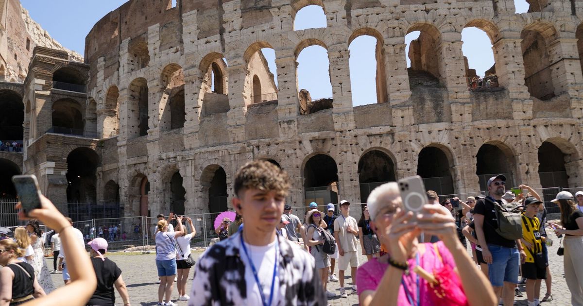 American who filmed tourist carving name in Colosseum ‘dumbfounded’ as ...