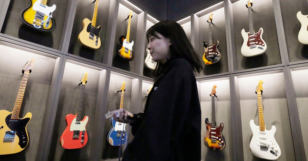 US guitar maker Fender opens flagship store in Tokyo banking on ...