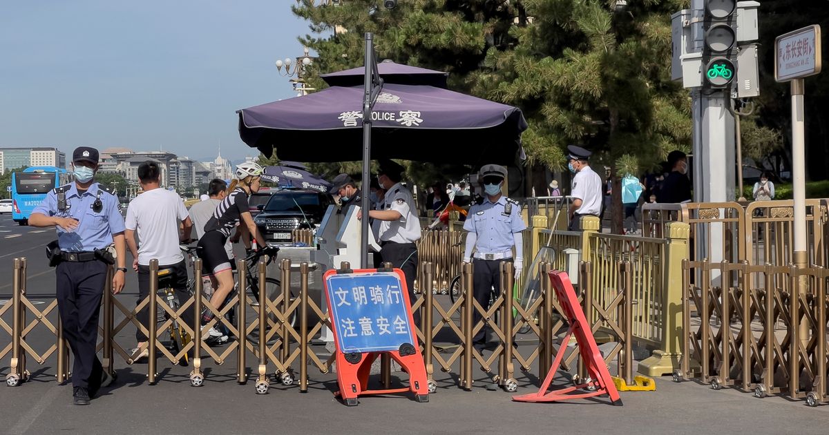 China tightens access to Tiananmen Square, 20 detained in Hong Kong on ...