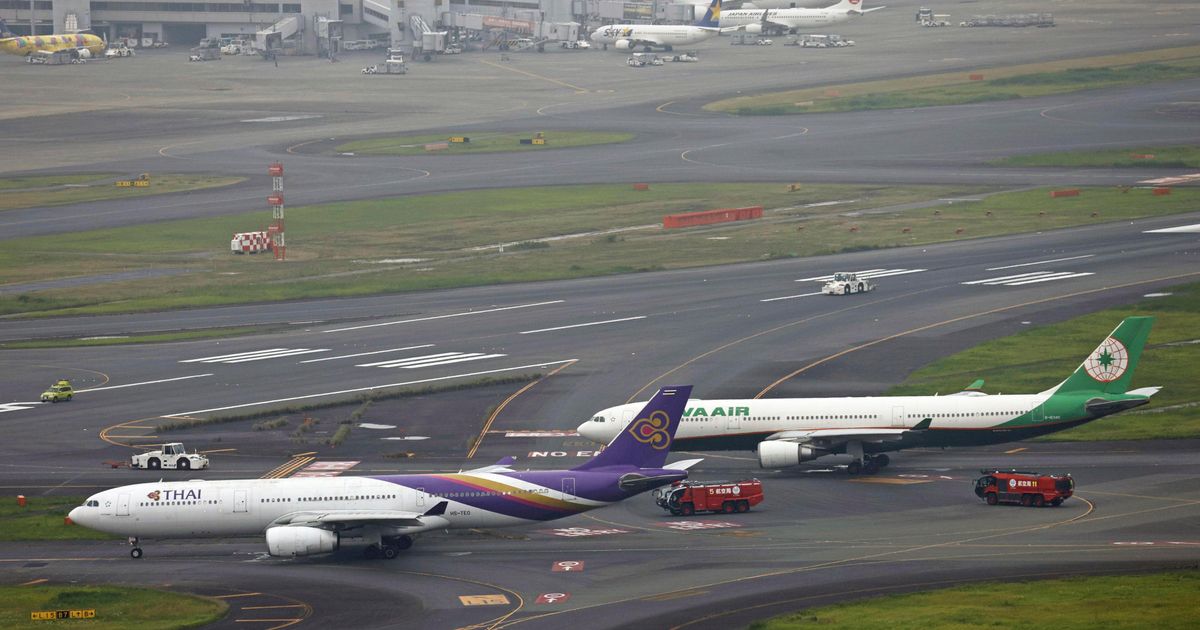 Runway reopens at Tokyo’s Haneda airport after 2 planes bump into each ...