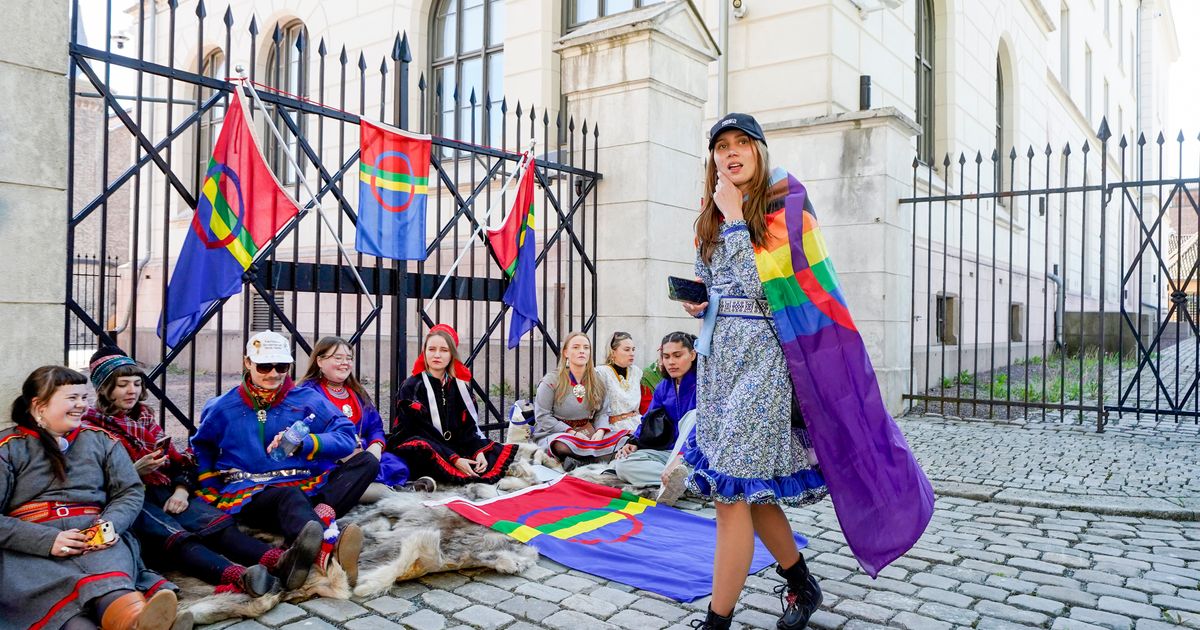 In Norway, Indigenous Sami protest outside prime minister’s office ...