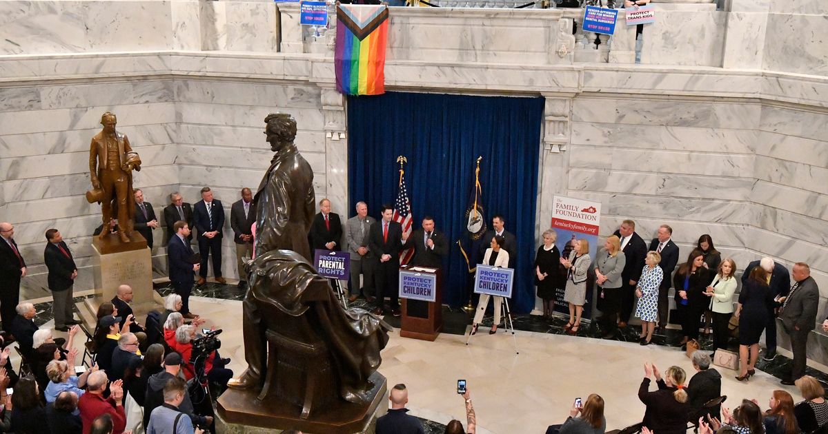 Dispute erupts over a section of Kentucky’s transgender law that hinges ...