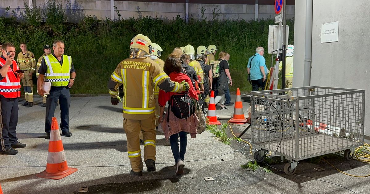 Authorities recover train from Austrian tunnel after fire forces ...