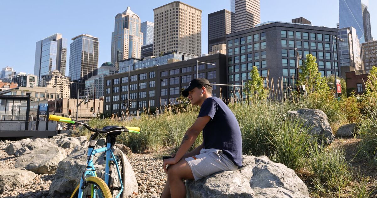 Downtown Seattle’s new beach offers refuge for people, salmon | The ...