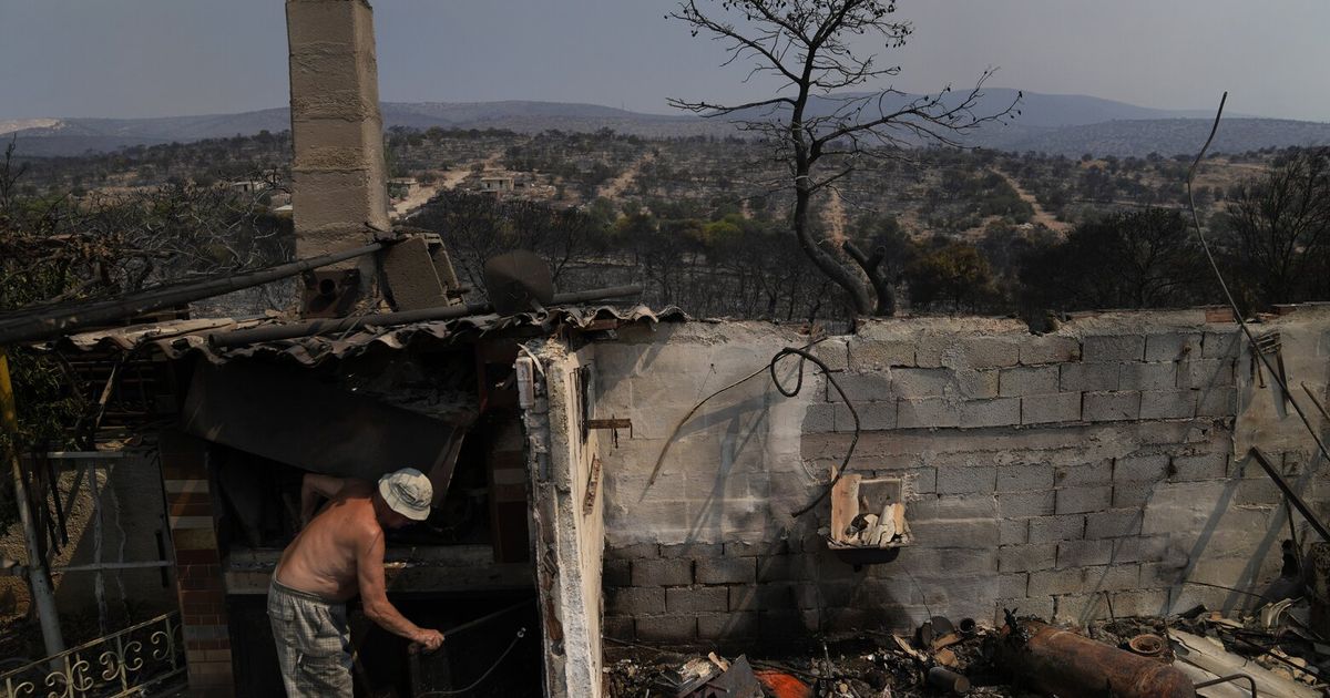 European Union rushes firefighters to Greece as grueling Mediterranean ...