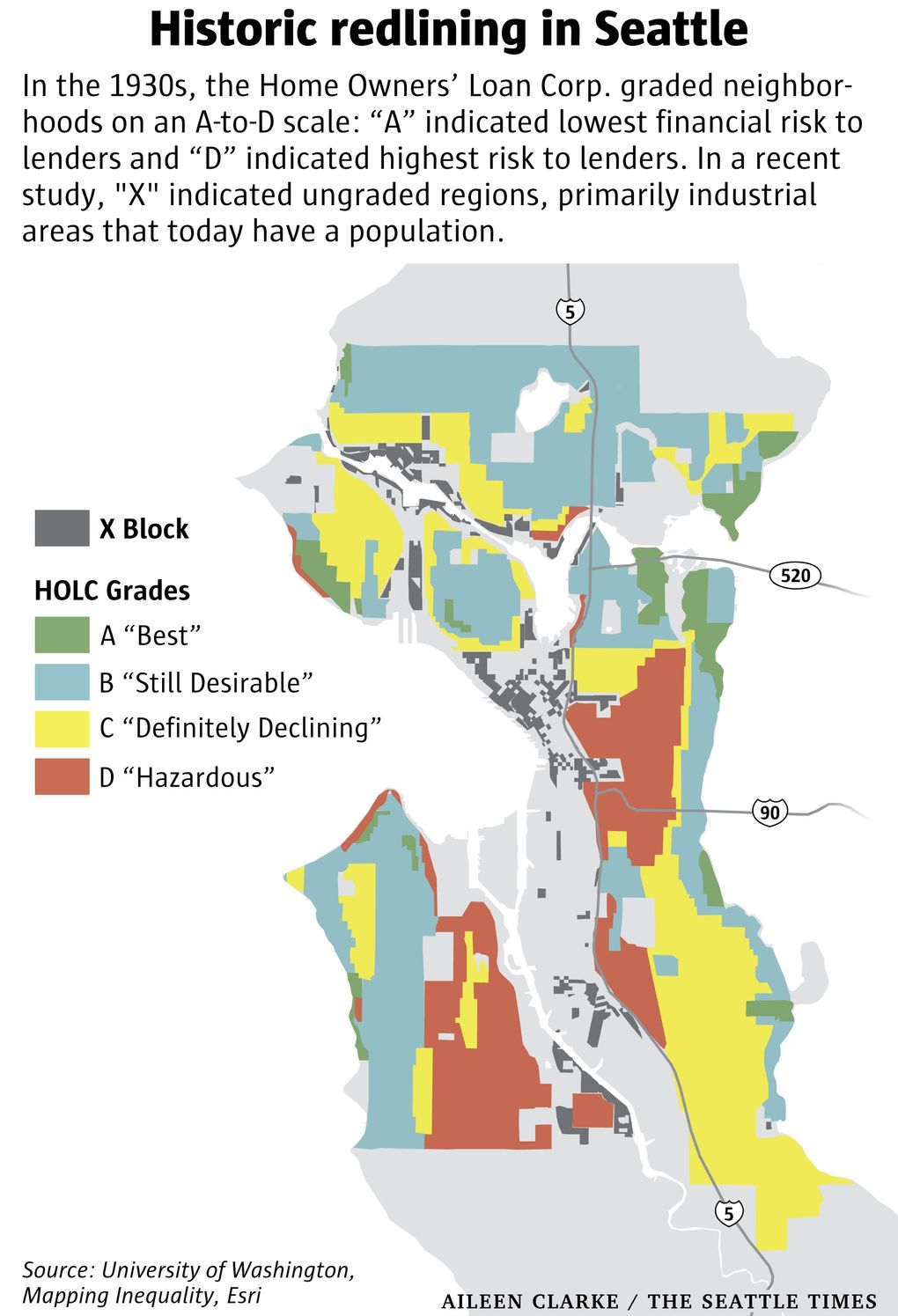 UW study shows Seattle’s historically redlined communities have worse ...