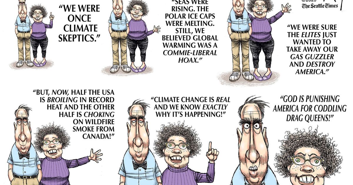 Climate deniers keep their heads in the sand | The Seattle Times