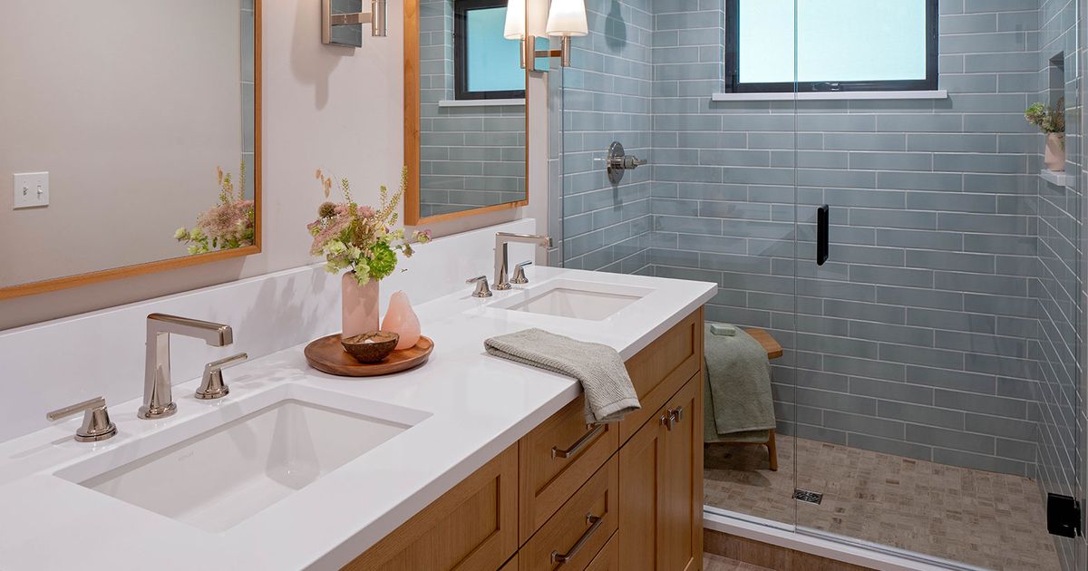 In a well-designed primary bathroom, two can happily coexist | The ...