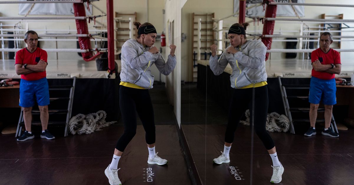 Ukrainian boxer fights through the challenges of war on her way to the ...