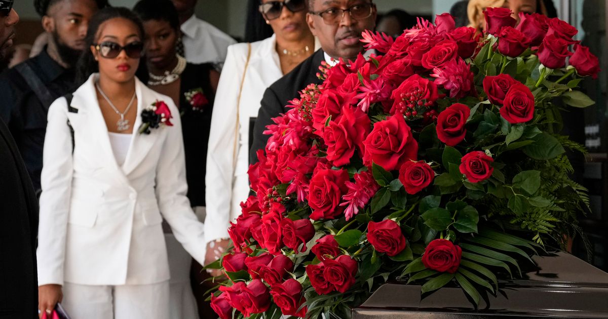 Friends and family gather for the funeral of Houston rapper Big Pokey ...