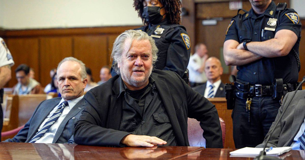 Steve Bannon ordered to pay nearly $500K in unpaid legal bills | The ...