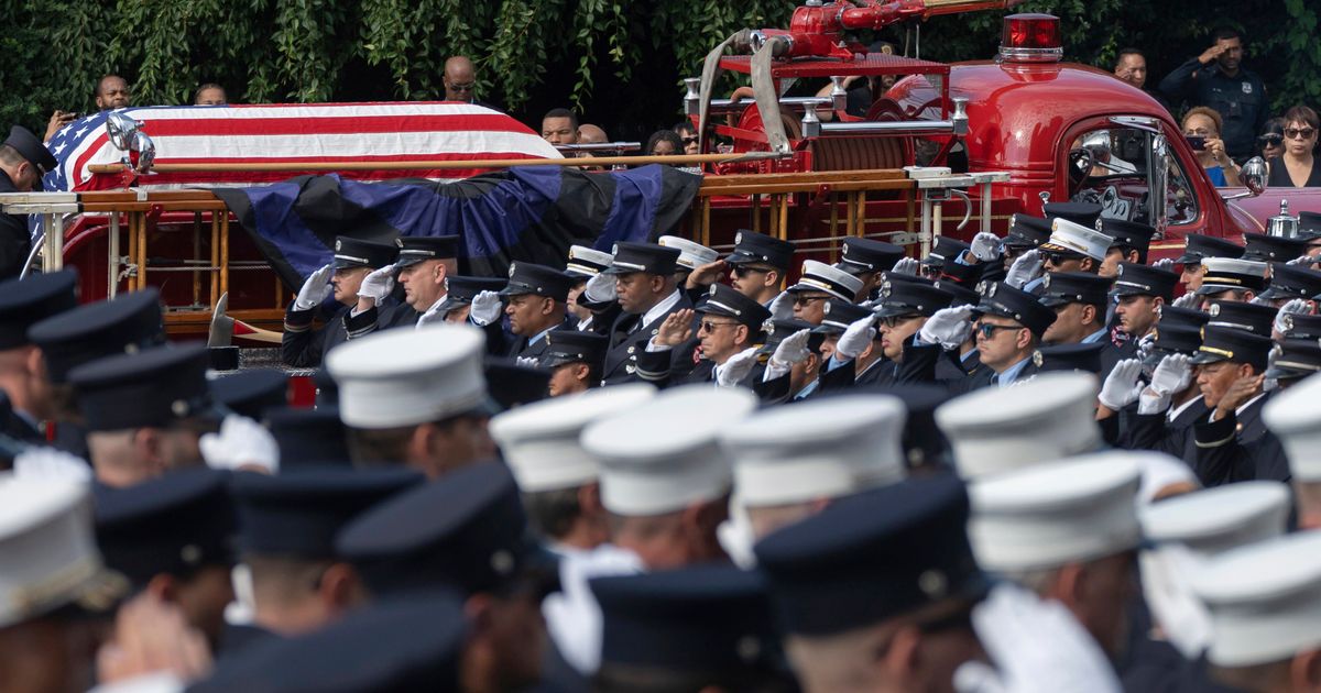 Firefighter killed while battling cargo ship fire is posthumously ...