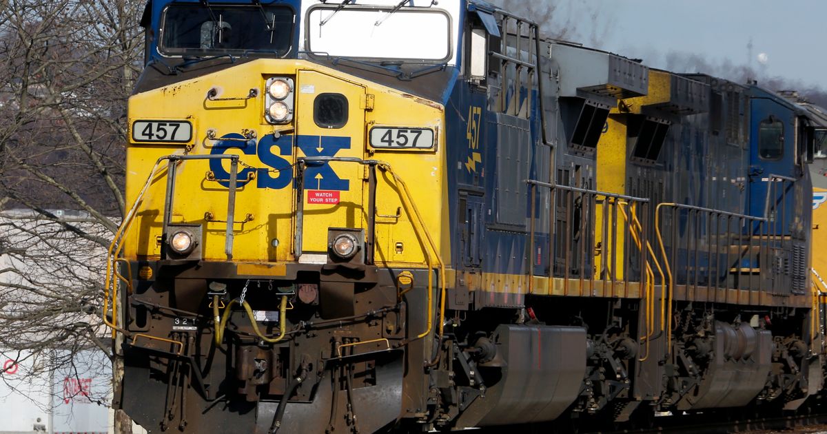 CSX’s second-quarter profit declined as the railroad delivered fewer ...