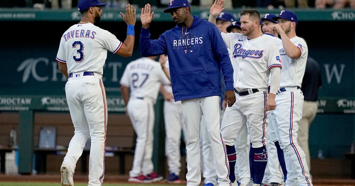 Speas big relief in debut, Heim homers as Rangers win 6th in a row, 5-1 ...