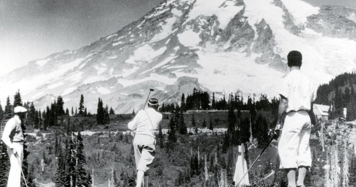 Where could you find ‘golf utopia’ in 1931? No lie: At Mount Rainier ...