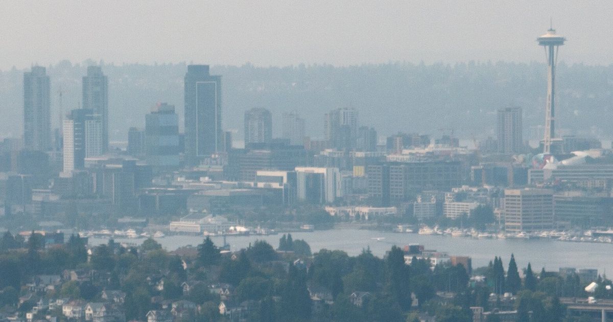 Seattle’s Sunday smoke update: Haze sticking around for one more day ...
