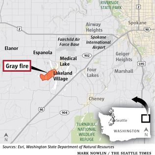 Thousands under evacuation orders and some homes burn as wildfires race ...