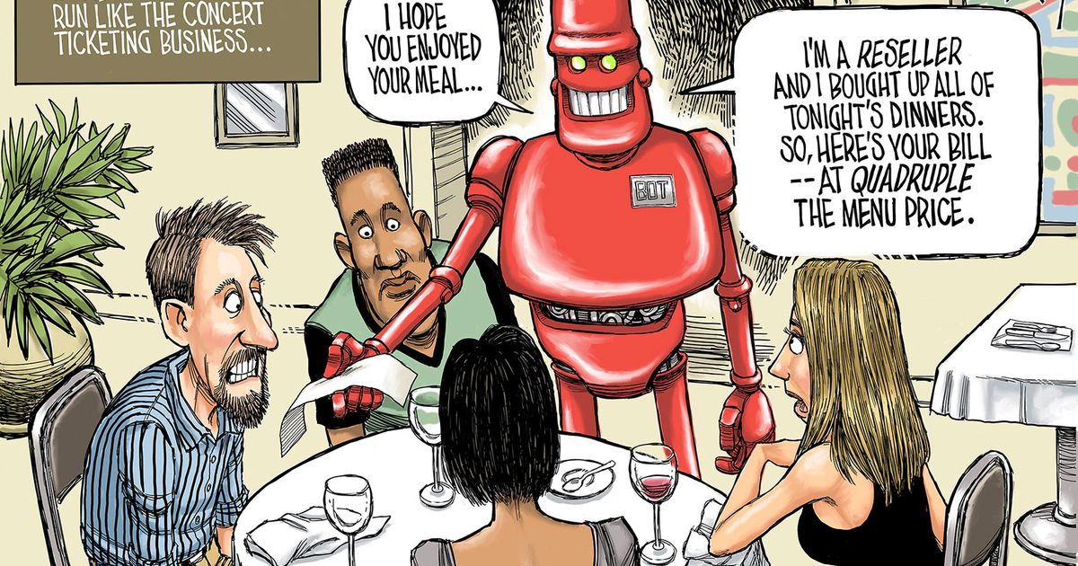 Pull the plug on ticket bots | The Seattle Times