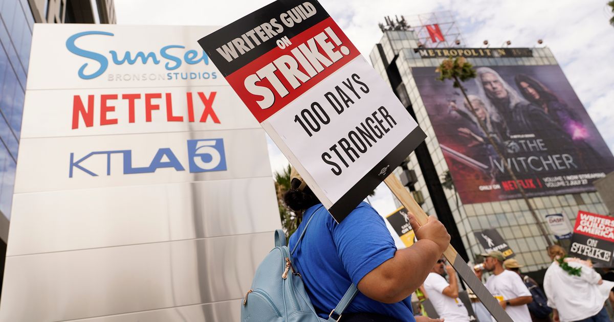 Striking screenwriters will resume negotiations with studios on Friday ...
