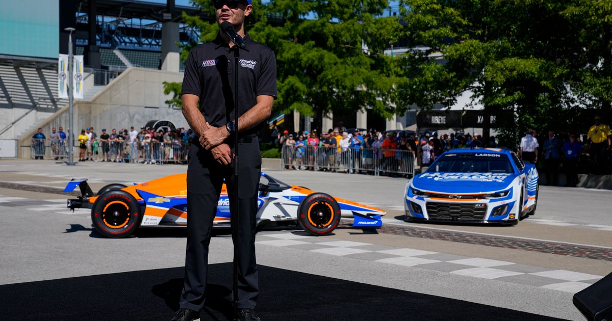 Kyle Larson’s already busy schedule will ramp up before May’s 1,100 ...