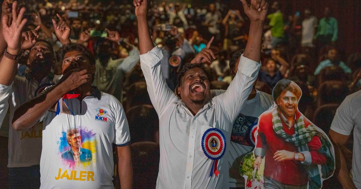 Fans in India rejoice as superstar actor Rajinikanth’s latest movie ...