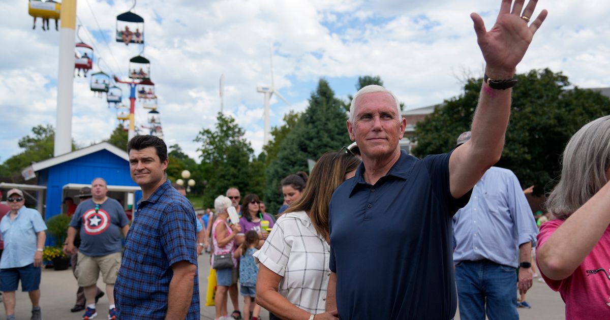 Pence Signals Debate Plan To Attack Trump And Desantis For Not Pushing