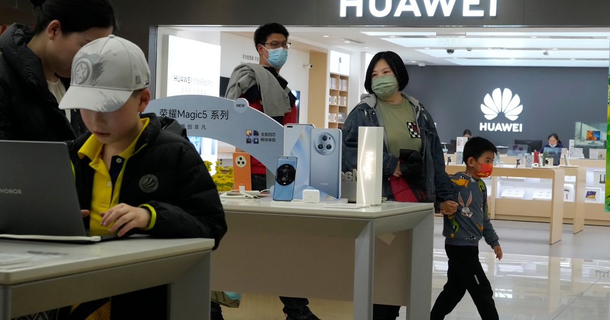 Chinese tech giant Huawei reports sales, profit up despite US sanctions ...