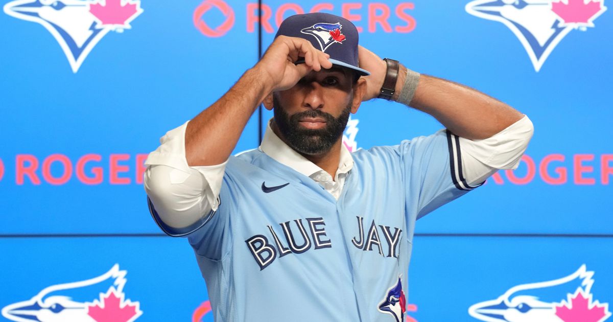 Former big league slugger José Bautista signs one-day contract to ...