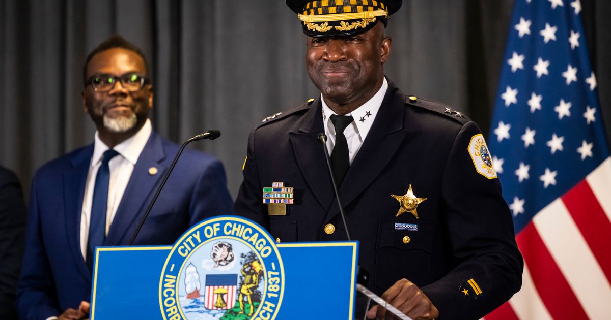 Chicago’s newly selected top cop says reducing violence, officers’ well ...