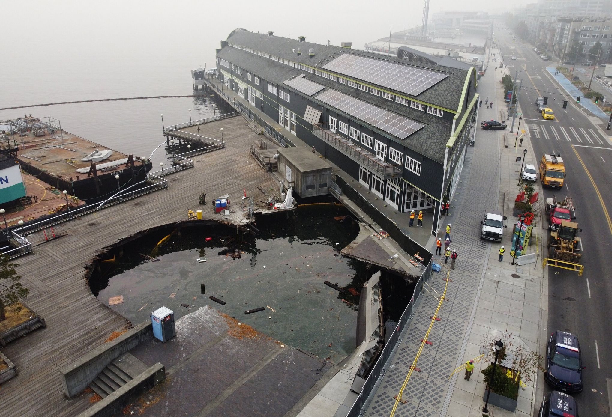 Workers hurt in Pier 58 collapse sue Seattle, say city job was unsafe ...