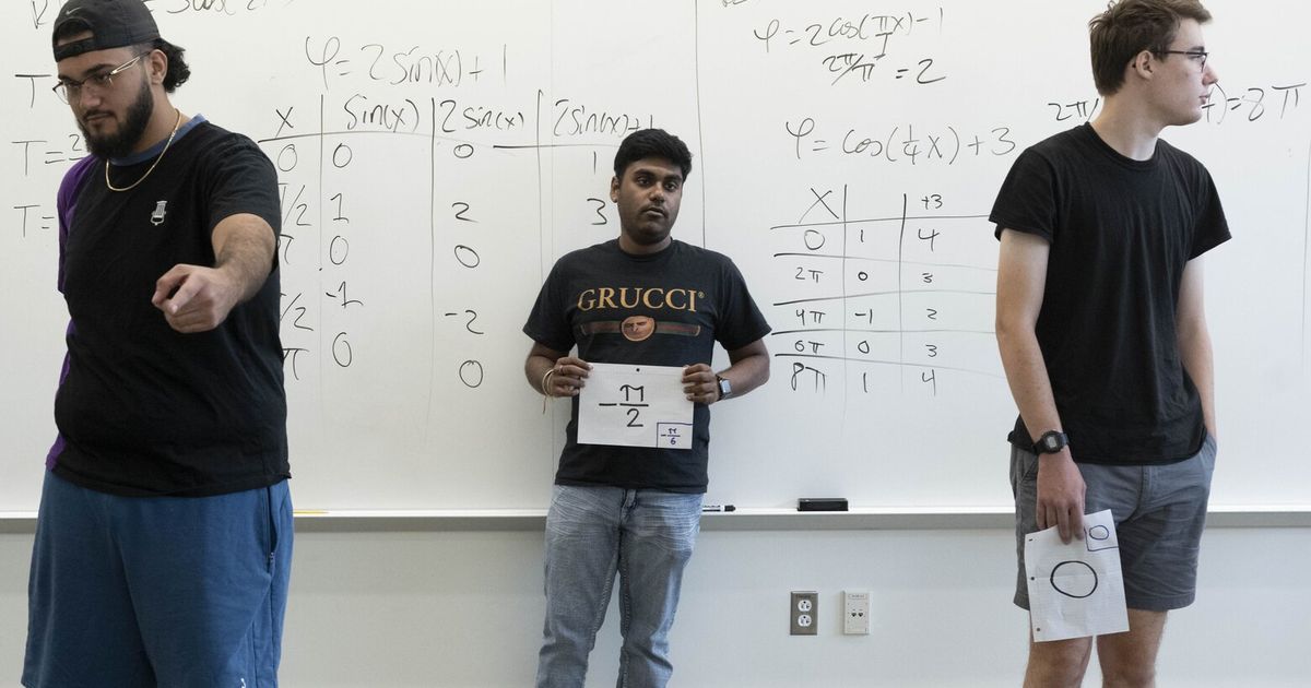 College students are struggling with math. Professors blame the ...